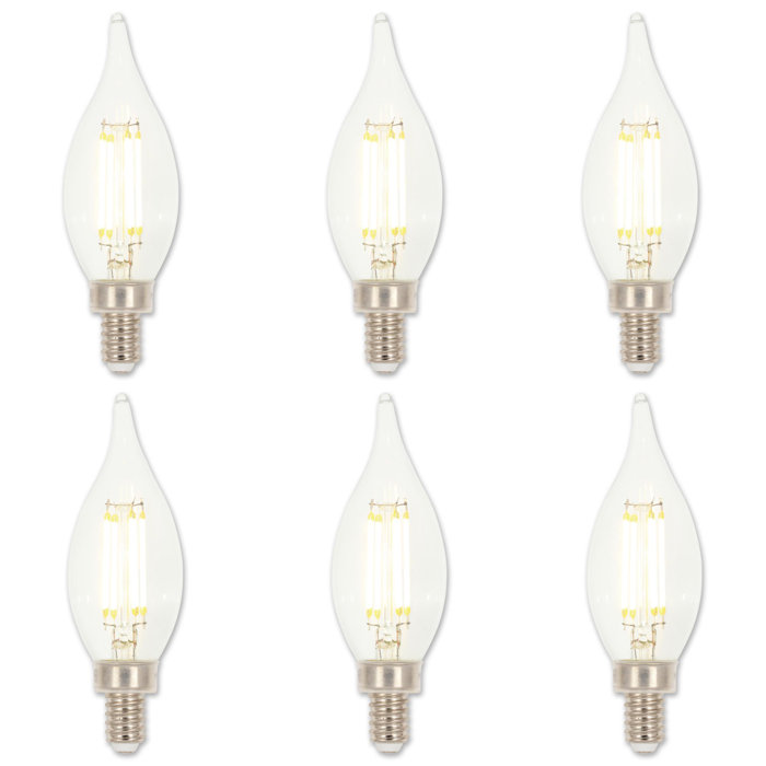 Westinghouse Lighting 60 Watt Equivalent CA11 E12/Candelabra Dimmable LED Bulb & Reviews | Wayfair